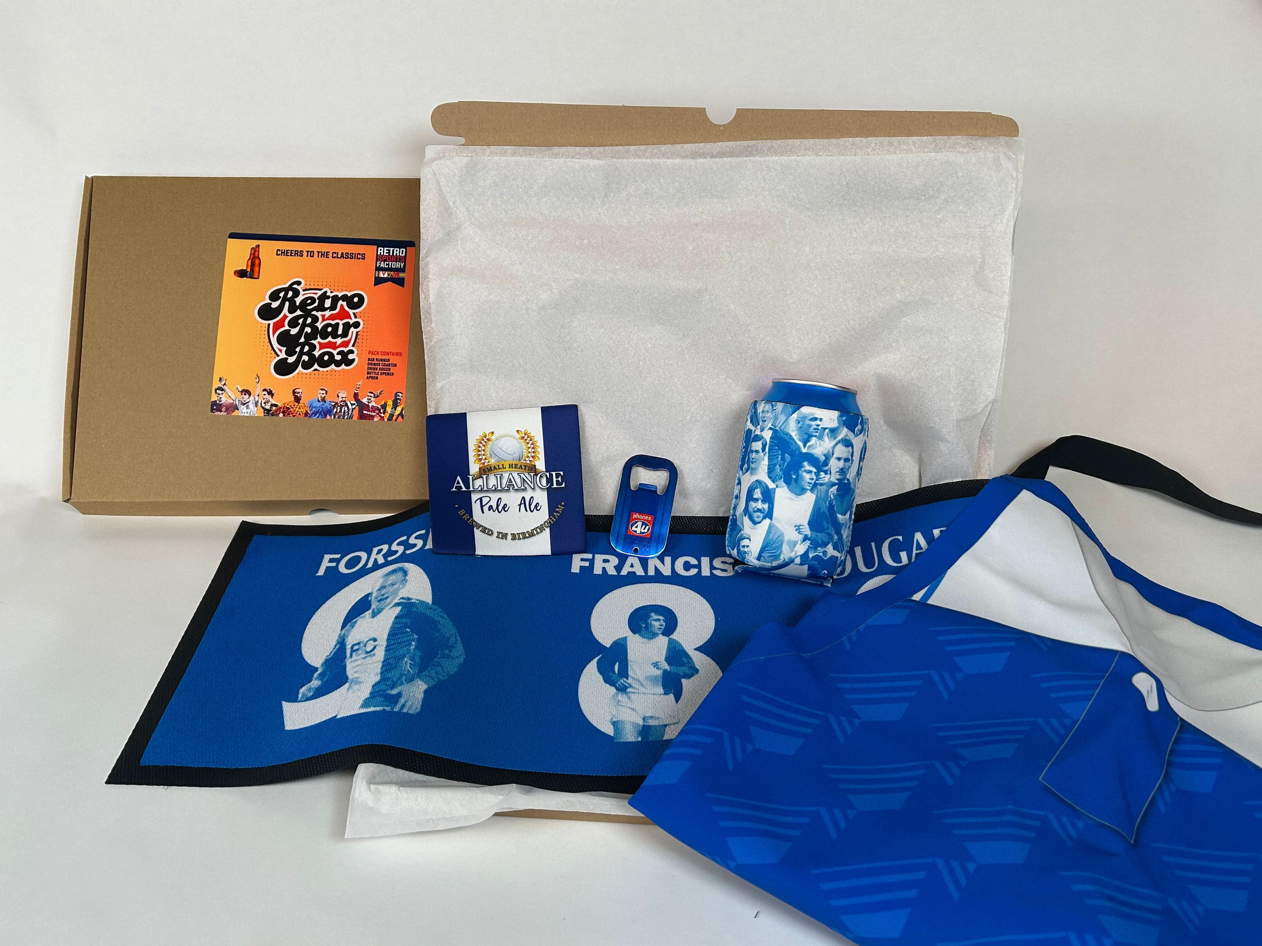 Birmingham - Retro Bar Box - The Perfect Time Capsule Gift Box for Foo – https://britishmade.gifts/