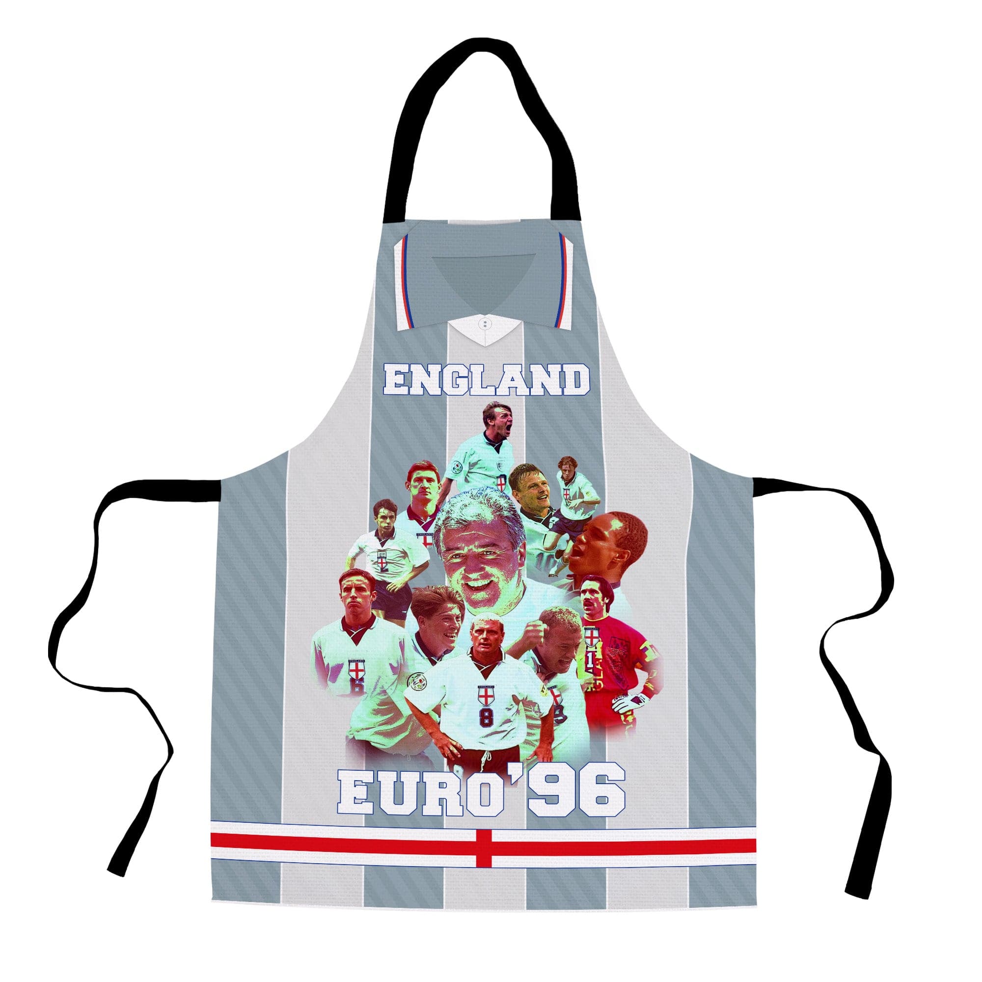 Football Art England Euro 1996 - Adult Apron – https://britishmade.gifts/