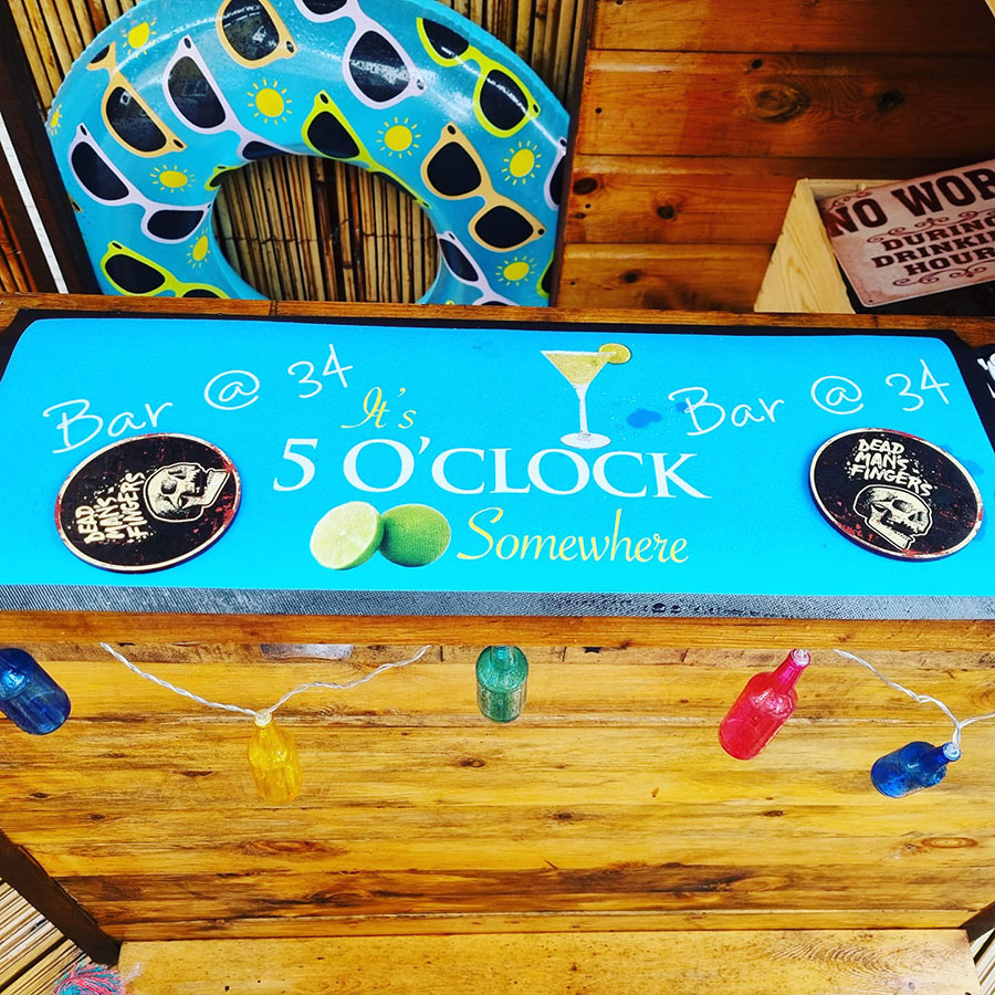 Personalised Bar Runners UK – https://britishmade.gifts/