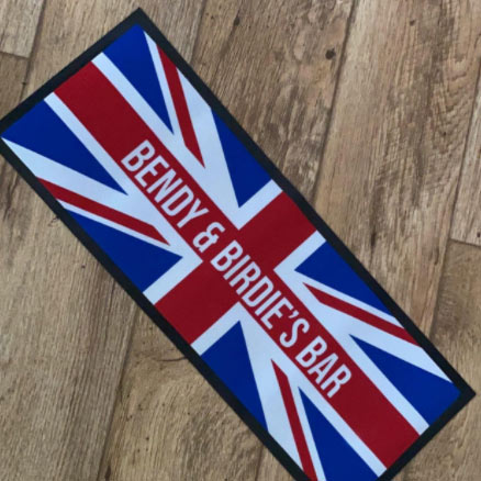 Personalised Bar Runners UK – https://britishmade.gifts/