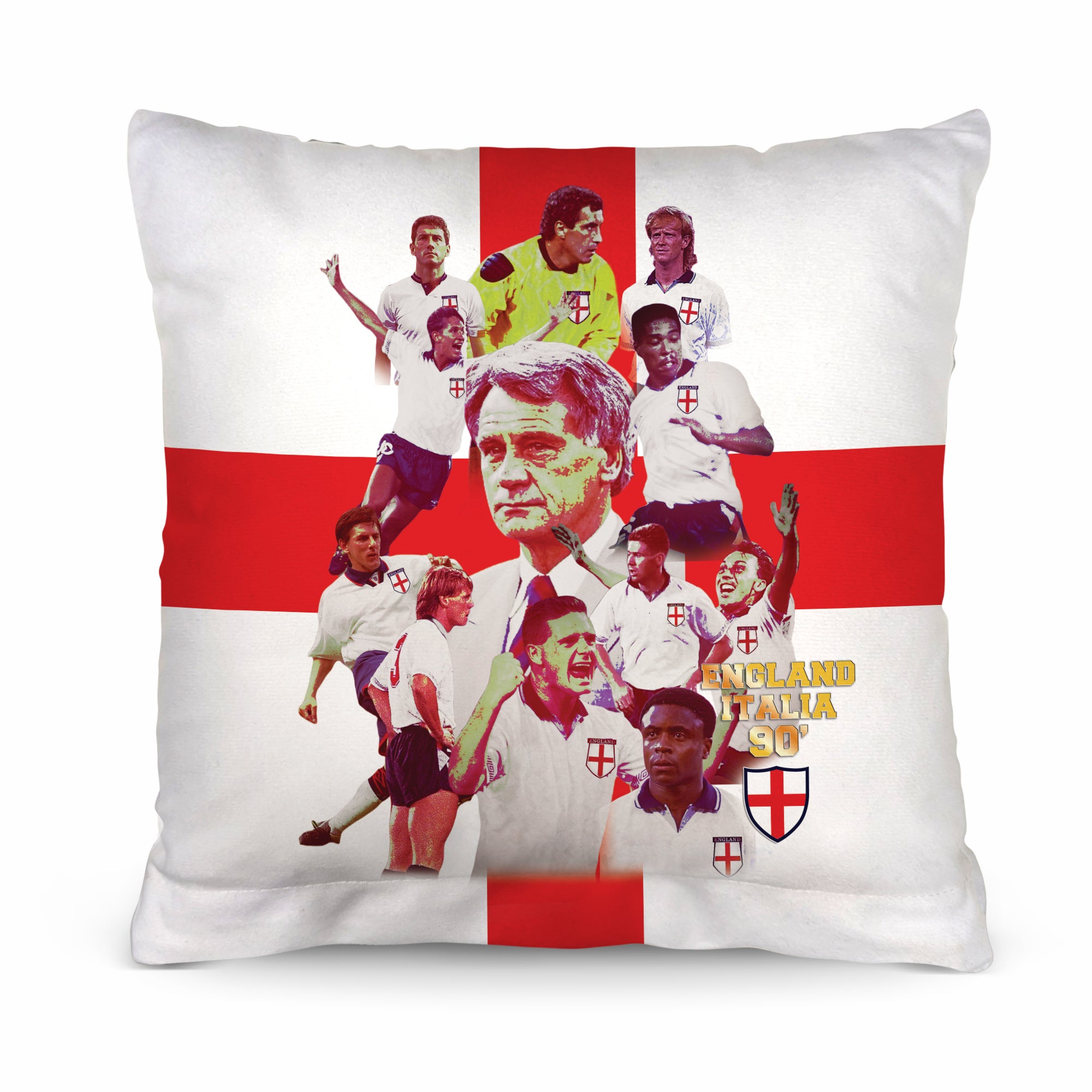 Football Art England Italia 90 Cushion - Two Sizes – https ...