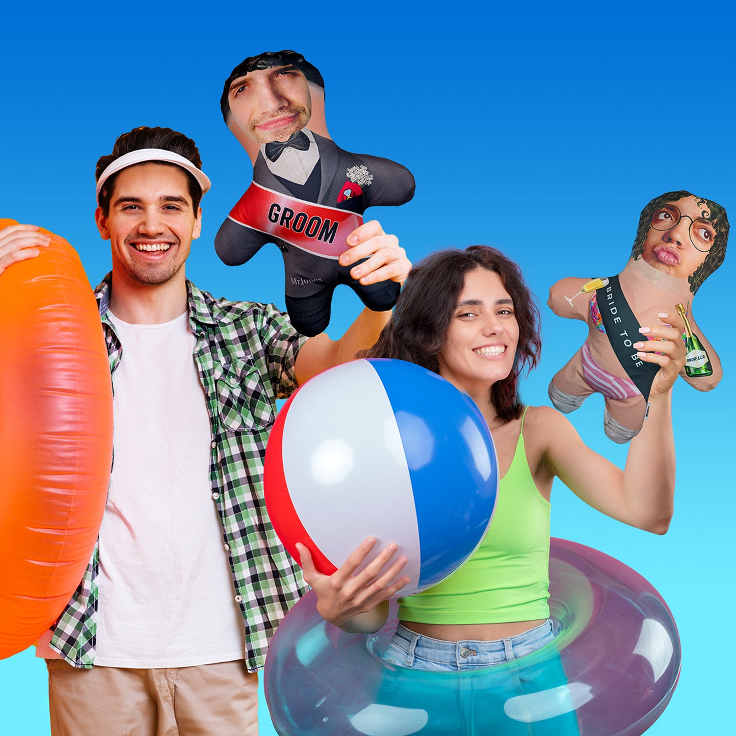 Create Your Own Blow Up Mini Me Doll - Stag & Hen Party Inflatable ...