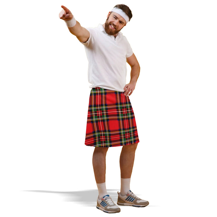 Plain Royal Stewart tartan kilt - Novelty Kilt – https://britishmade.gifts/