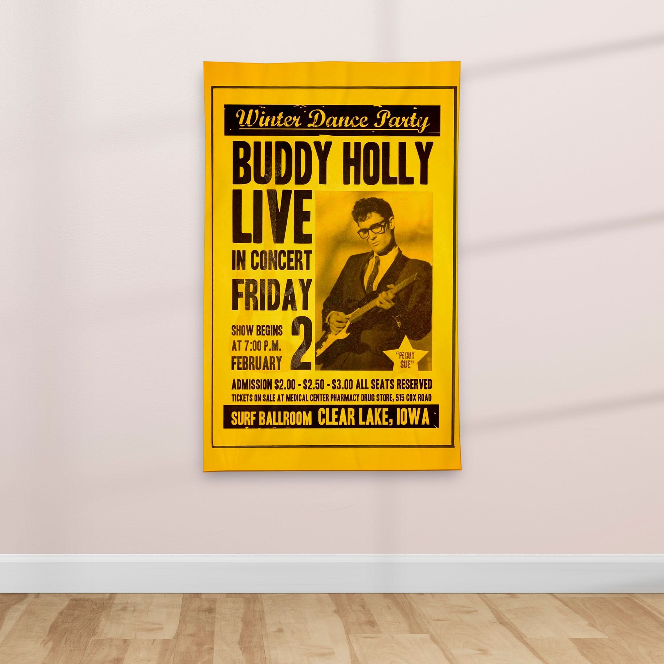 1950's Retro American Music poster - Textile Poster – https ...