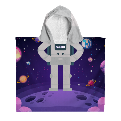 Personalised Lightweight, Microfibre Hooded Towel - Astronaut – https ...