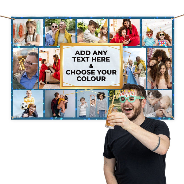 Personalised Photo Banners | Birthday Banners With Photos