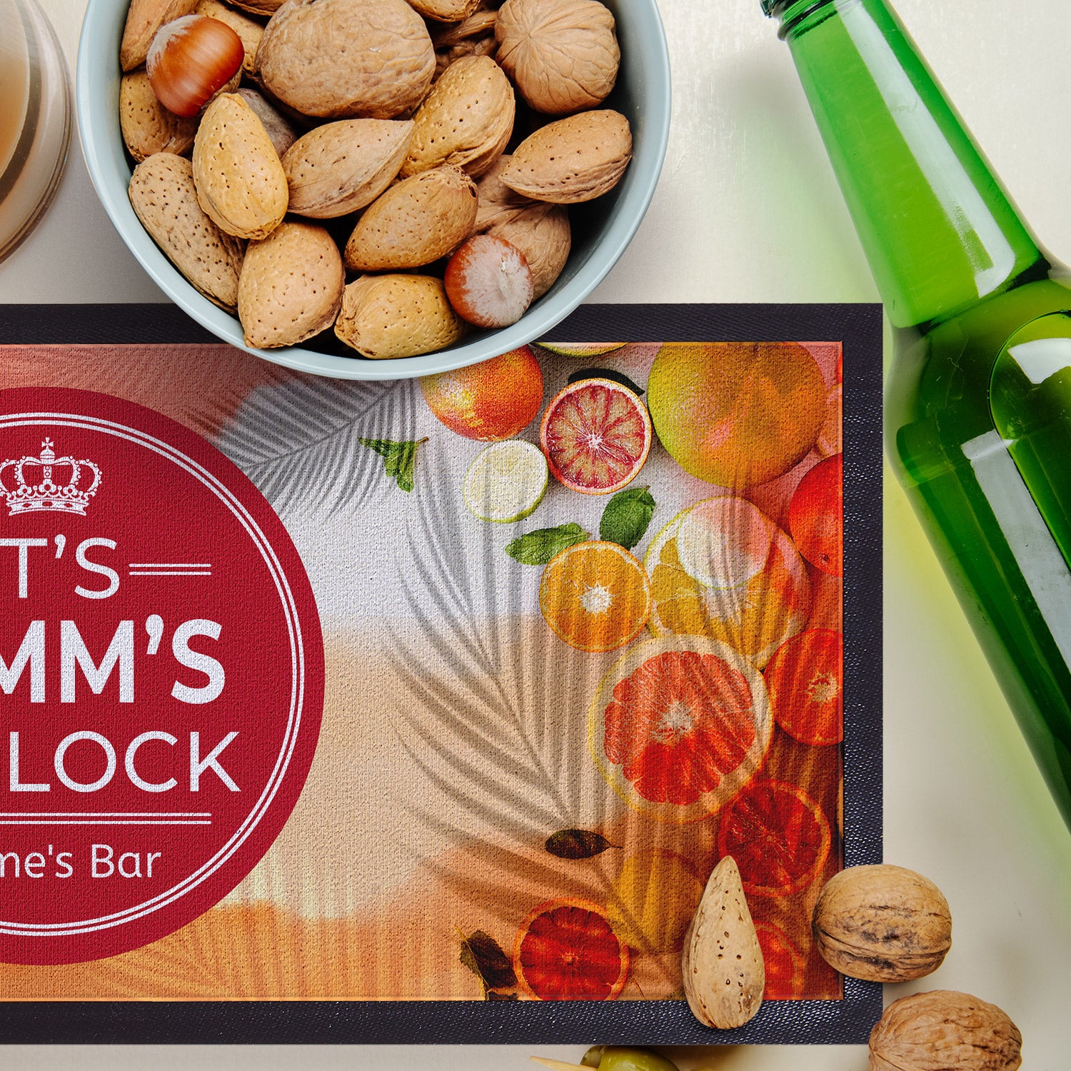 Pub and Drink Inspired - Pimm's O'clock - Personalised Text Bar Runner ...