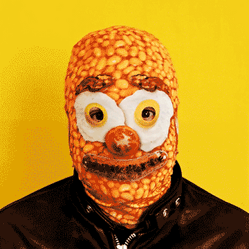 Fry Up Face Mask - Faceskinz™ | Stretchy Halloween Mask – https ...