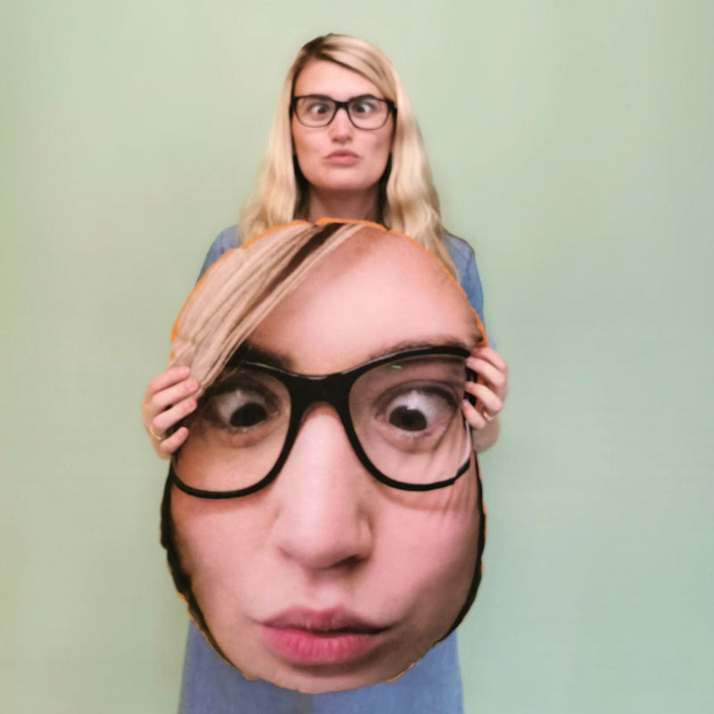 Mega Mush Face Pillow - Put your Mush on a Cush!