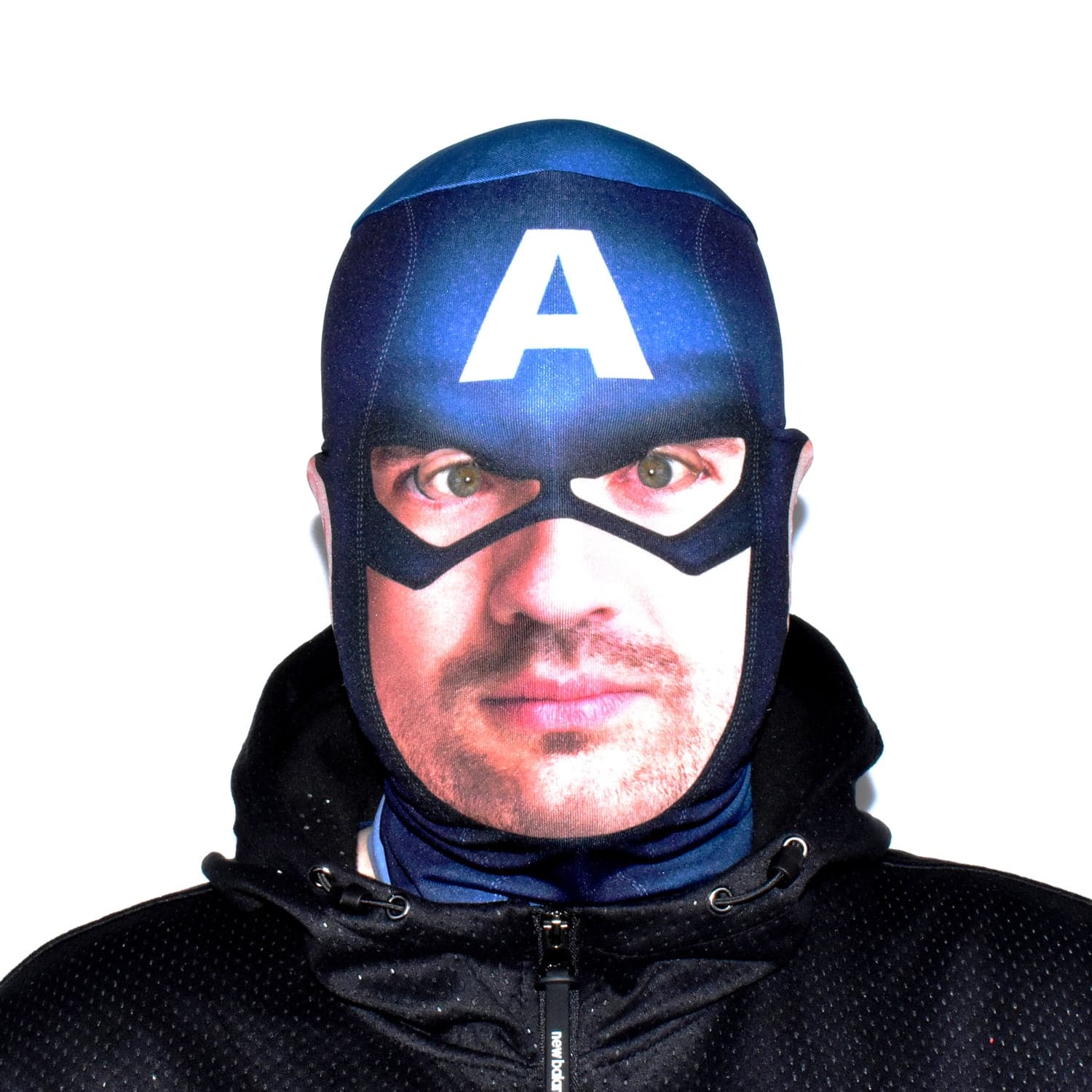 Superhero - Captain Amazing - Faceskin – https://britishmade.gifts/