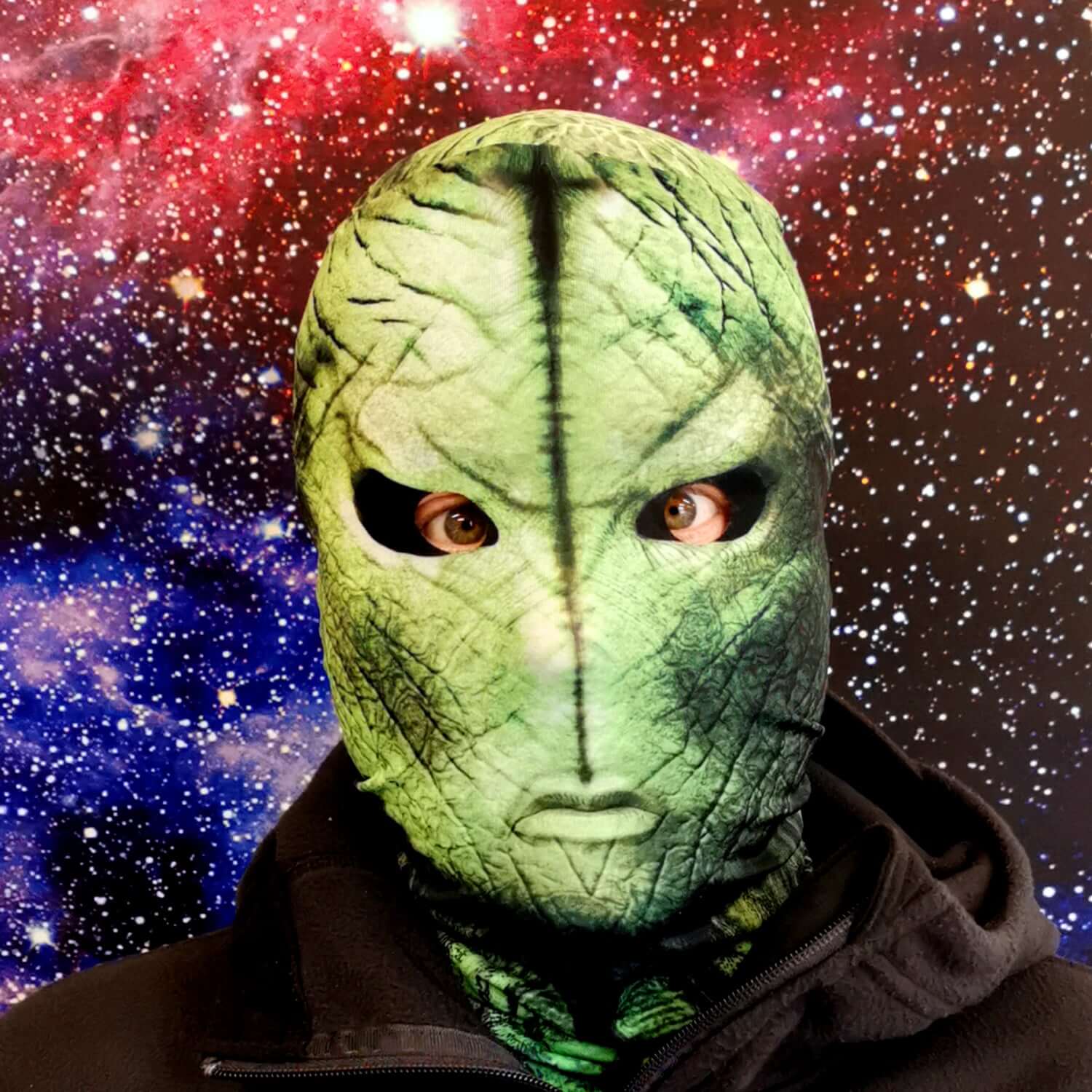 Alien Menace - Green - Faceskin – https://britishmade.gifts/