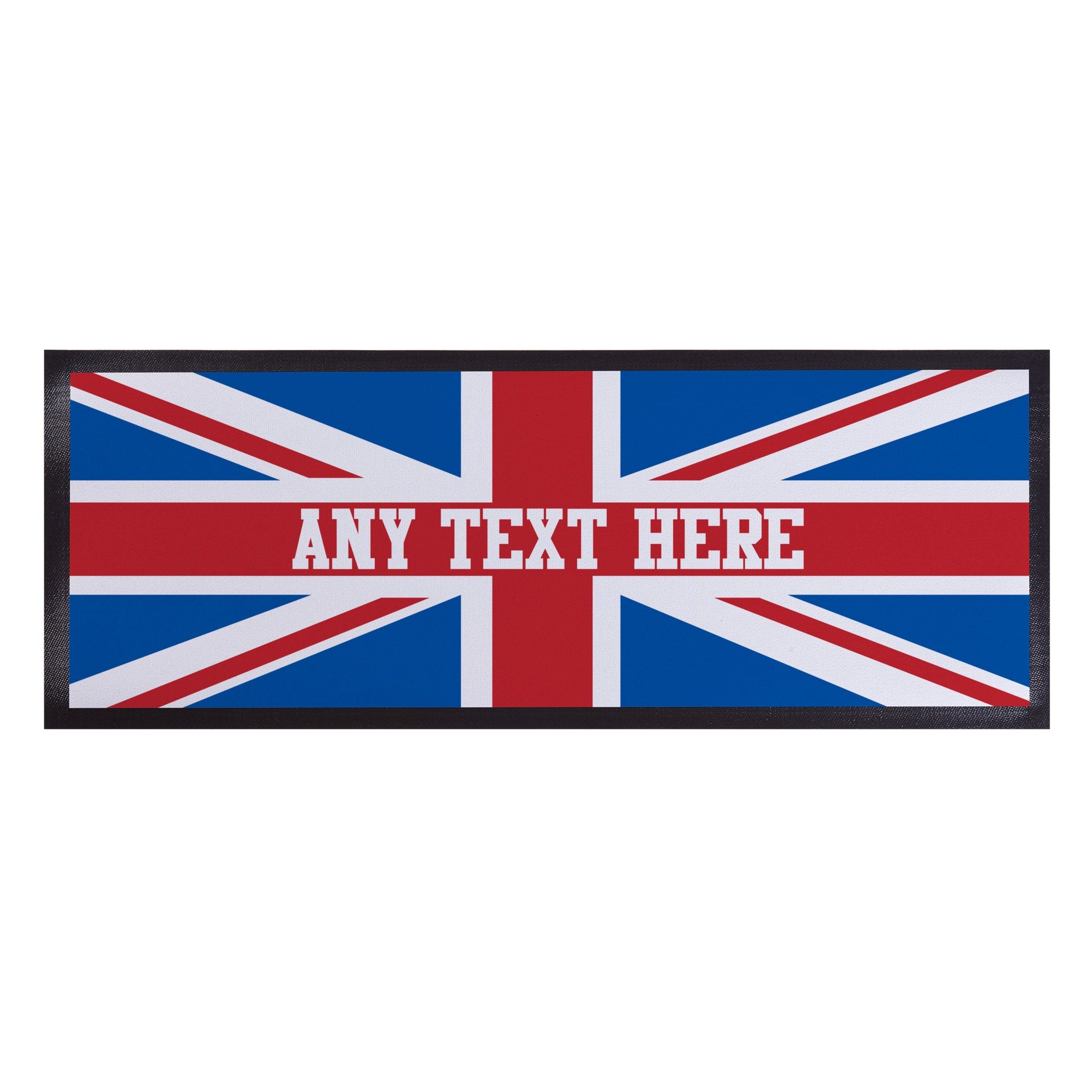 Personalised Bar Runner - Union Jack – https://britishmade.gifts/