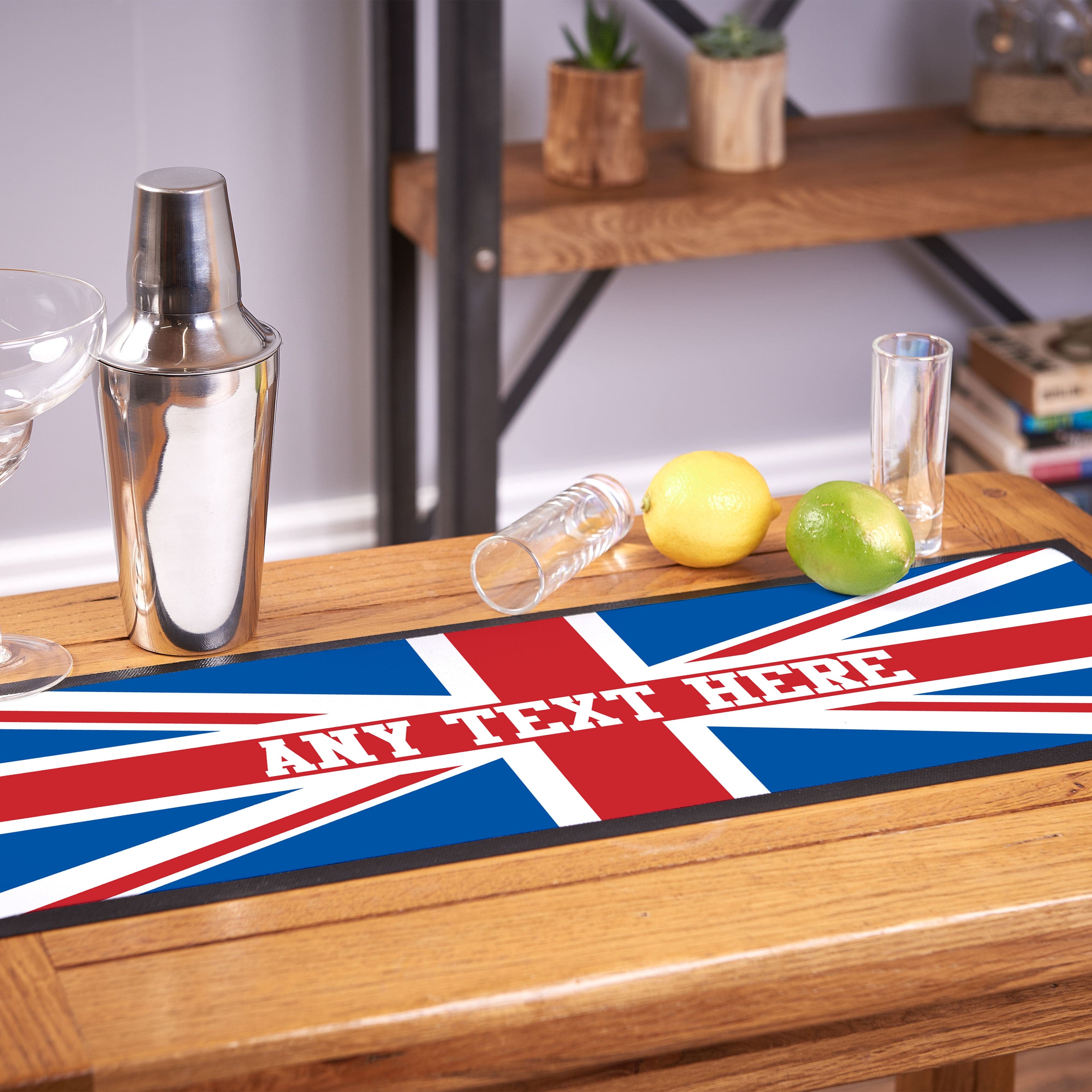Personalised Bar Runner - Union Jack – https://britishmade.gifts/