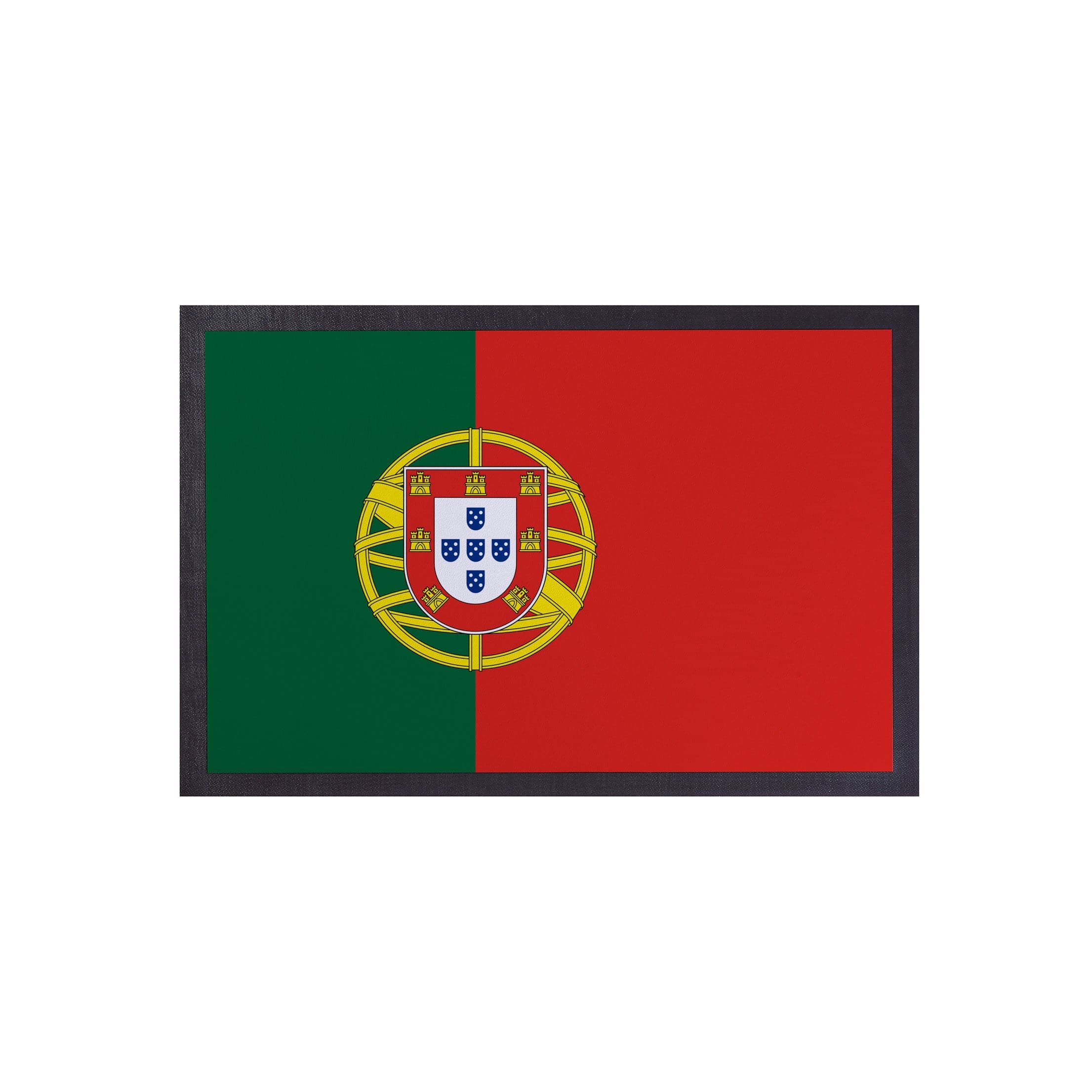 Personalised Door Mat - Portugal Flag – https://britishmade.gifts/