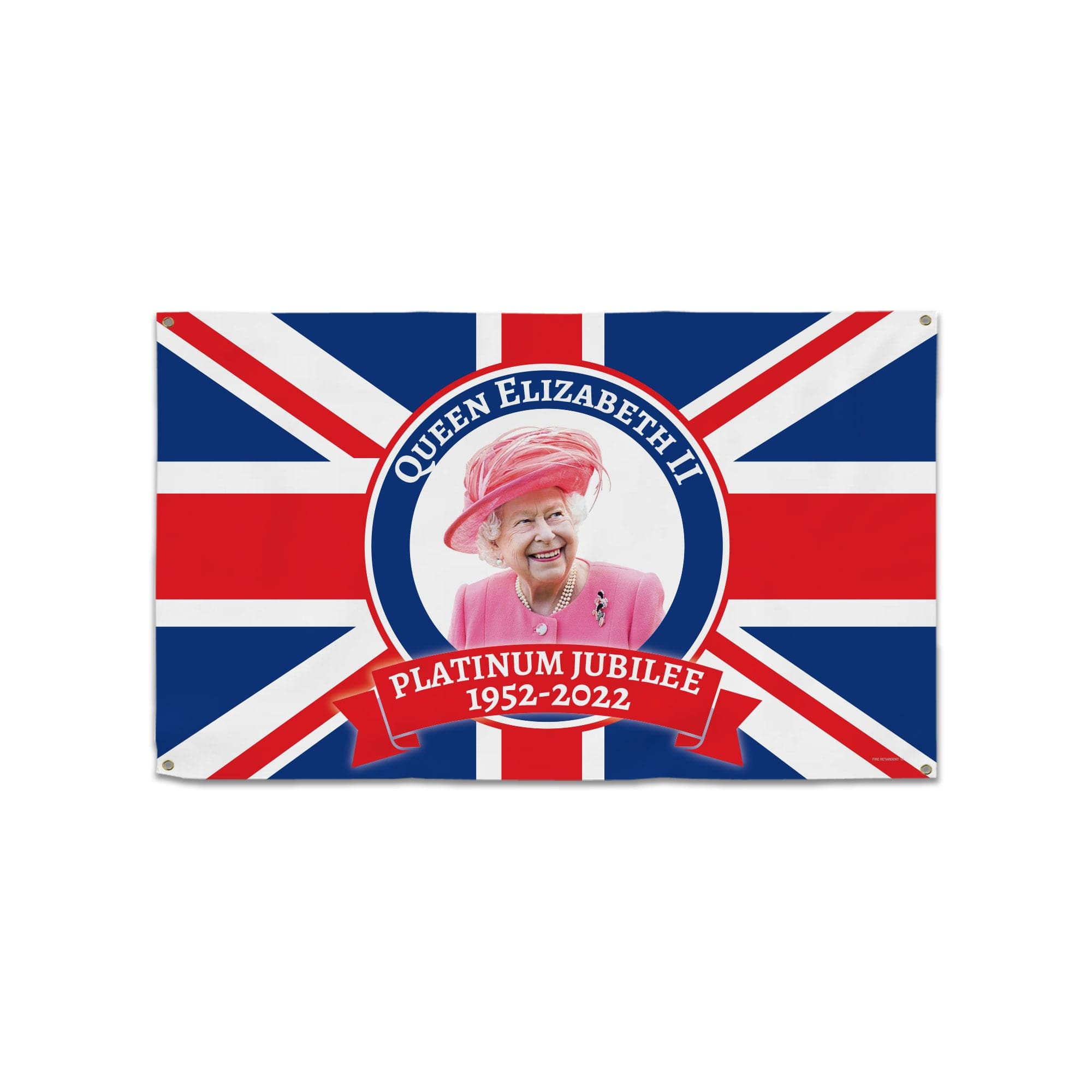 Platinum Jubilee - Union Jack Queen Flag - 5ft x 3ft Banner – https ...
