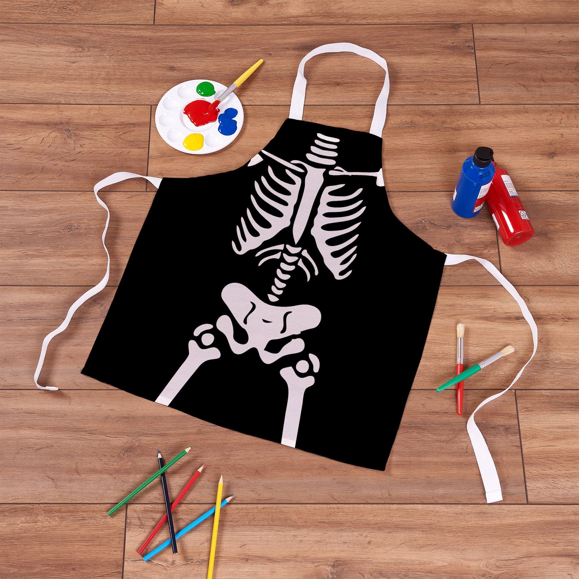 Personalised Skeleton - Kids Apron – https://britishmade.gifts/