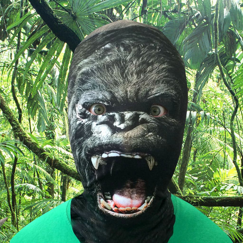 Realistic Gorilla Mask