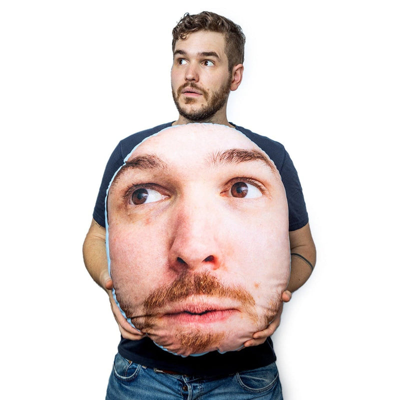 Mega Mush Face Pillow - Put your Mush on a Cush!